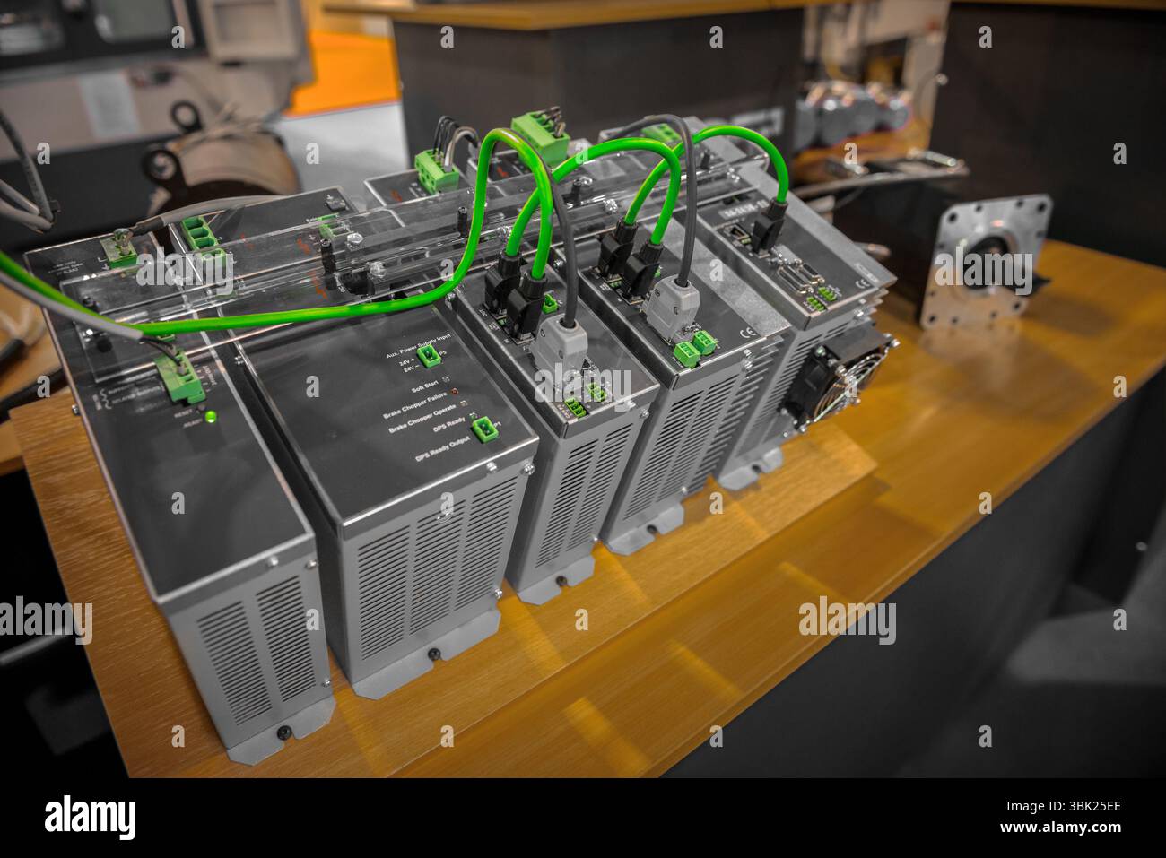 Industrial electricity inverters in a factory Stock Photo - Alamy