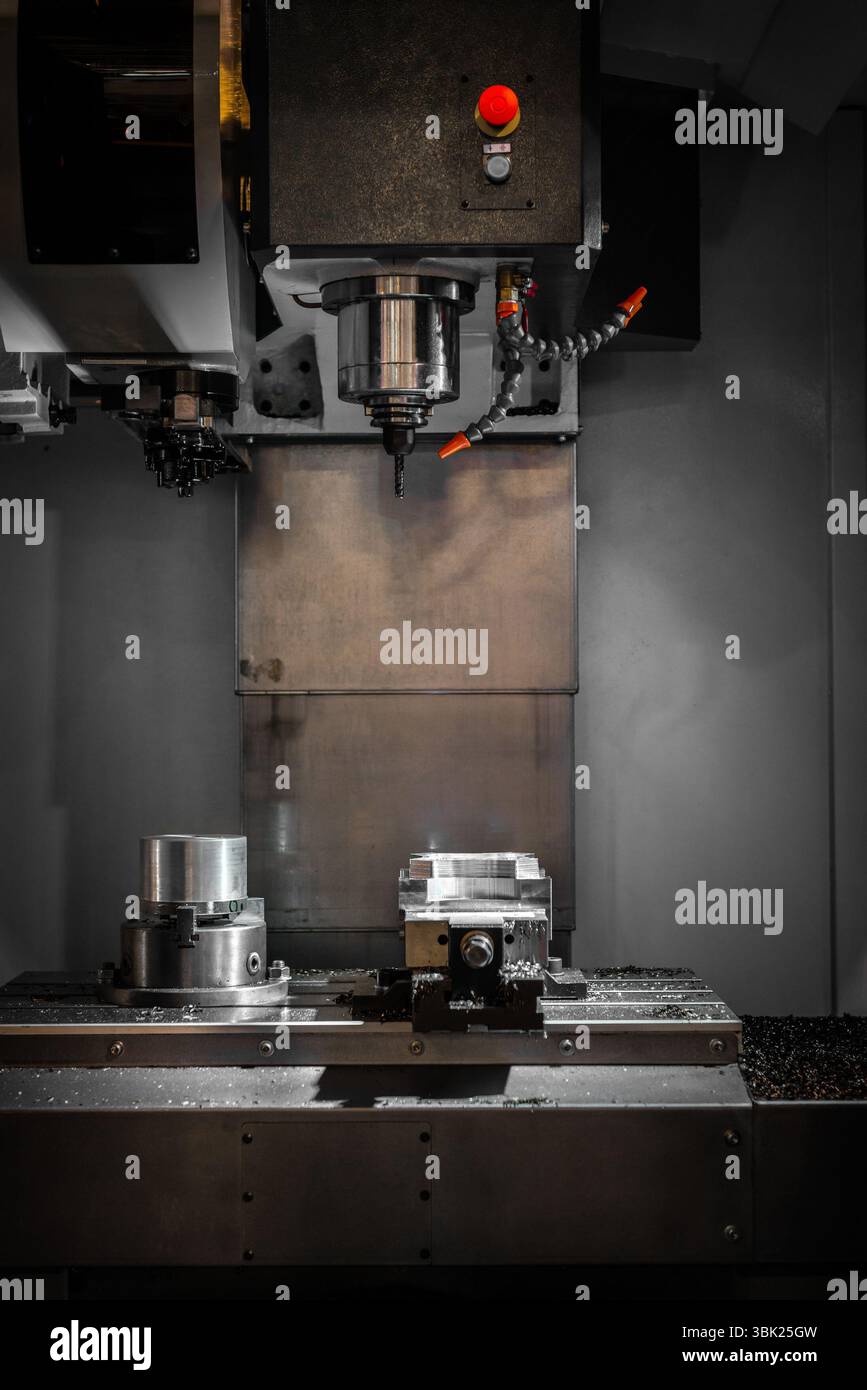 Modern automatic machine tool hi-res stock photography and images - Alamy