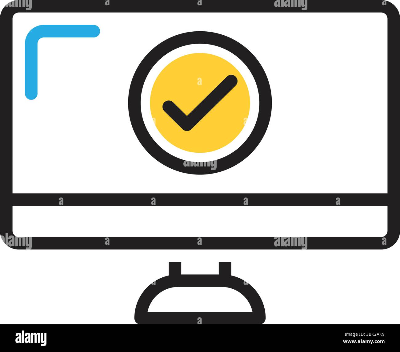 Icon correct system Cut Out Stock Images & Pictures - Alamy