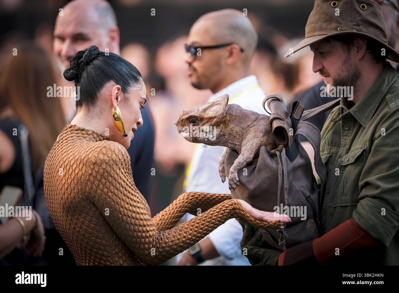 Luna Blaise bei der Weltpremiere des Kinofilms Jurassic World: Rebirth ...