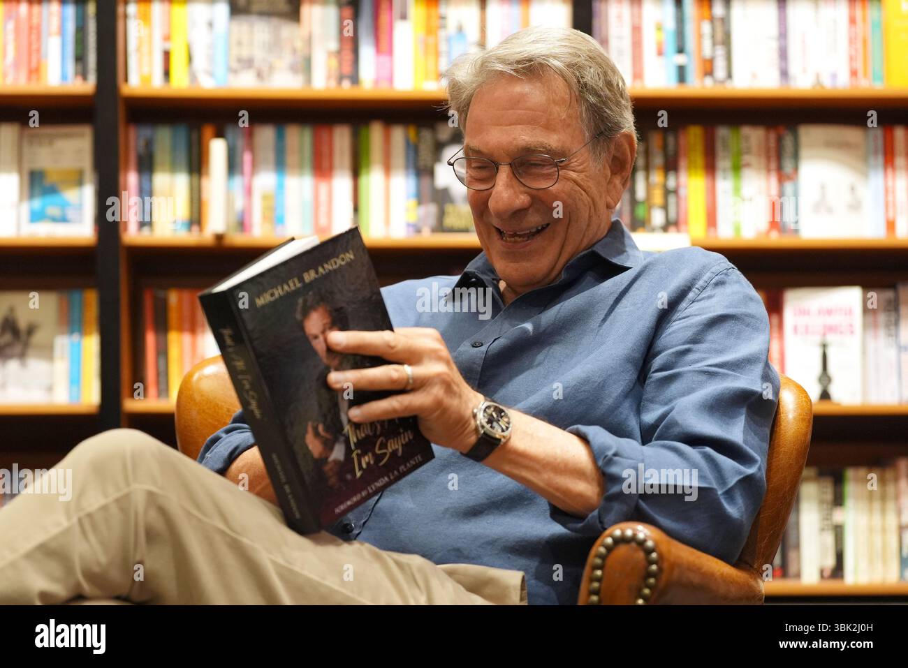 Actor Michael Brandon, the star of the 1980s TV series Dempsey and ...