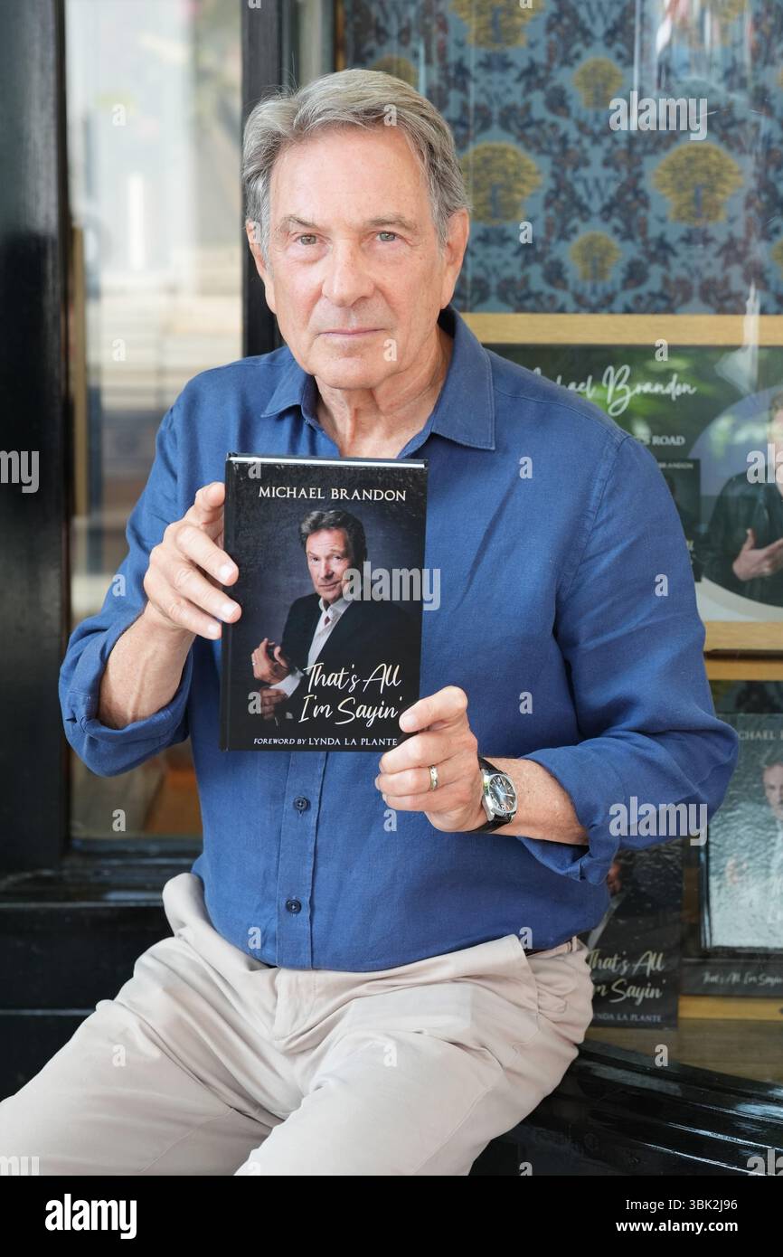 Actor Michael Brandon, the star of the 1980s TV series Dempsey and ...