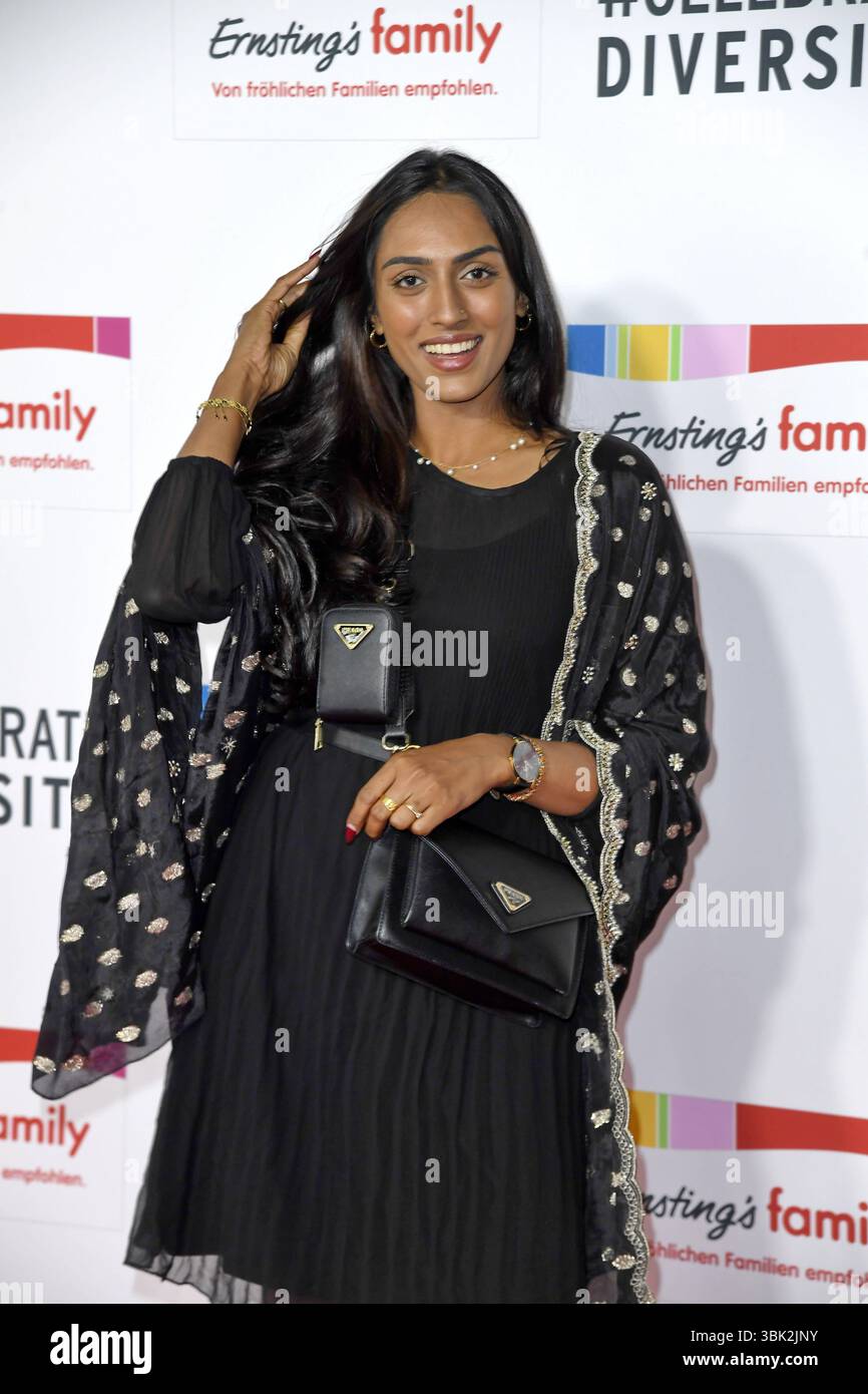 Sayana Ranjan beim Ernstings family Mode Empfang unter dem ...