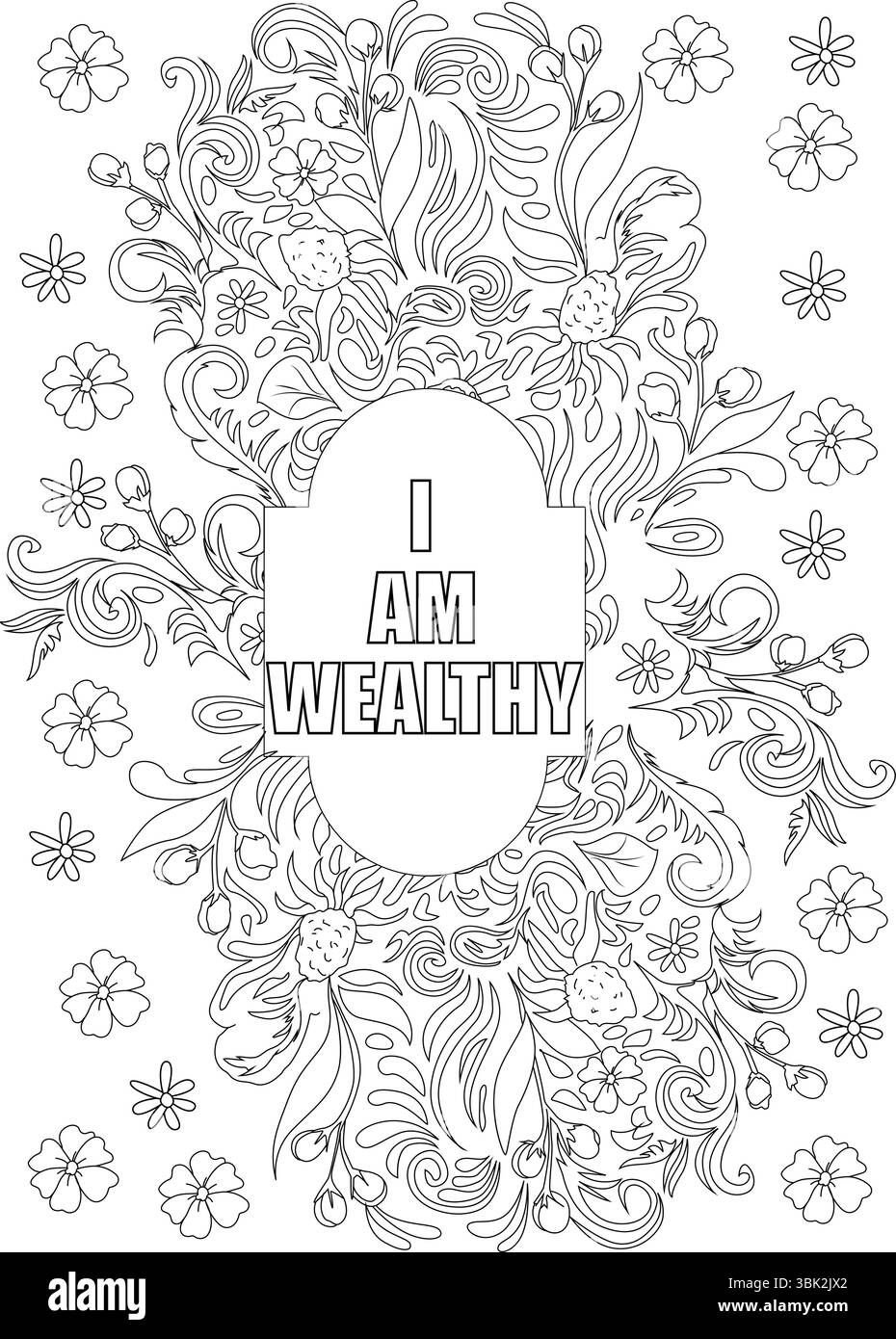 Black and white wellness graphics Stock Vector Images - Alamy