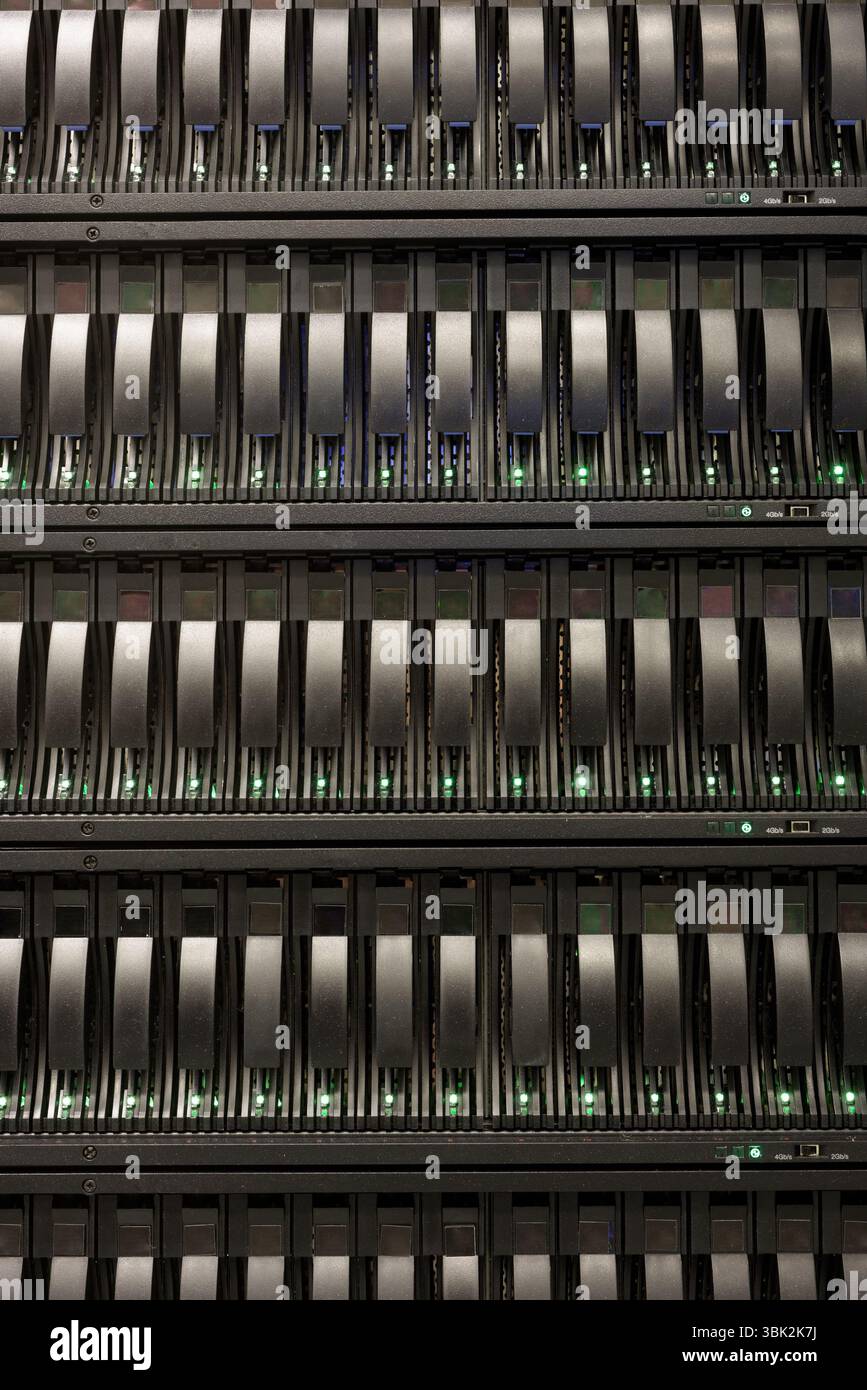 Mainframe of a data server Stock Photo - Alamy