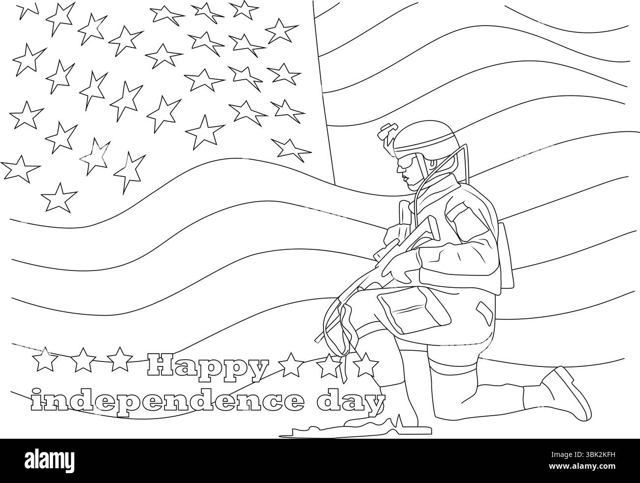 Featuring a soldier Black and White Stock Photos & Images - Alamy