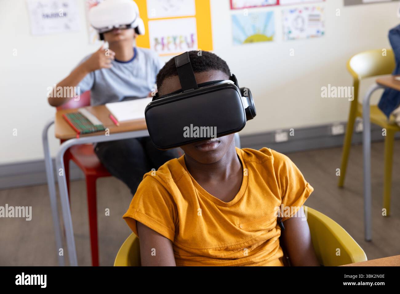 Immersive multimedia learning hi-res stock photography and images - Alamy