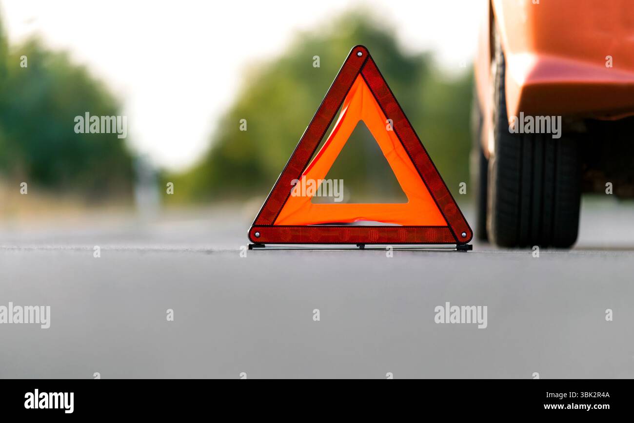 Car on road copy hi-res stock photography and images - Alamy