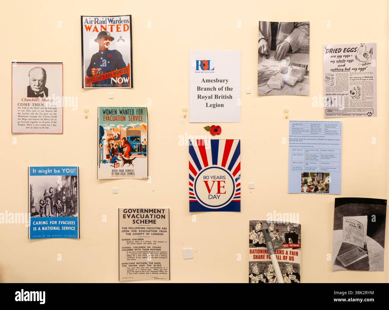 Exhibition of 1940s government public information wartime propaganda ...