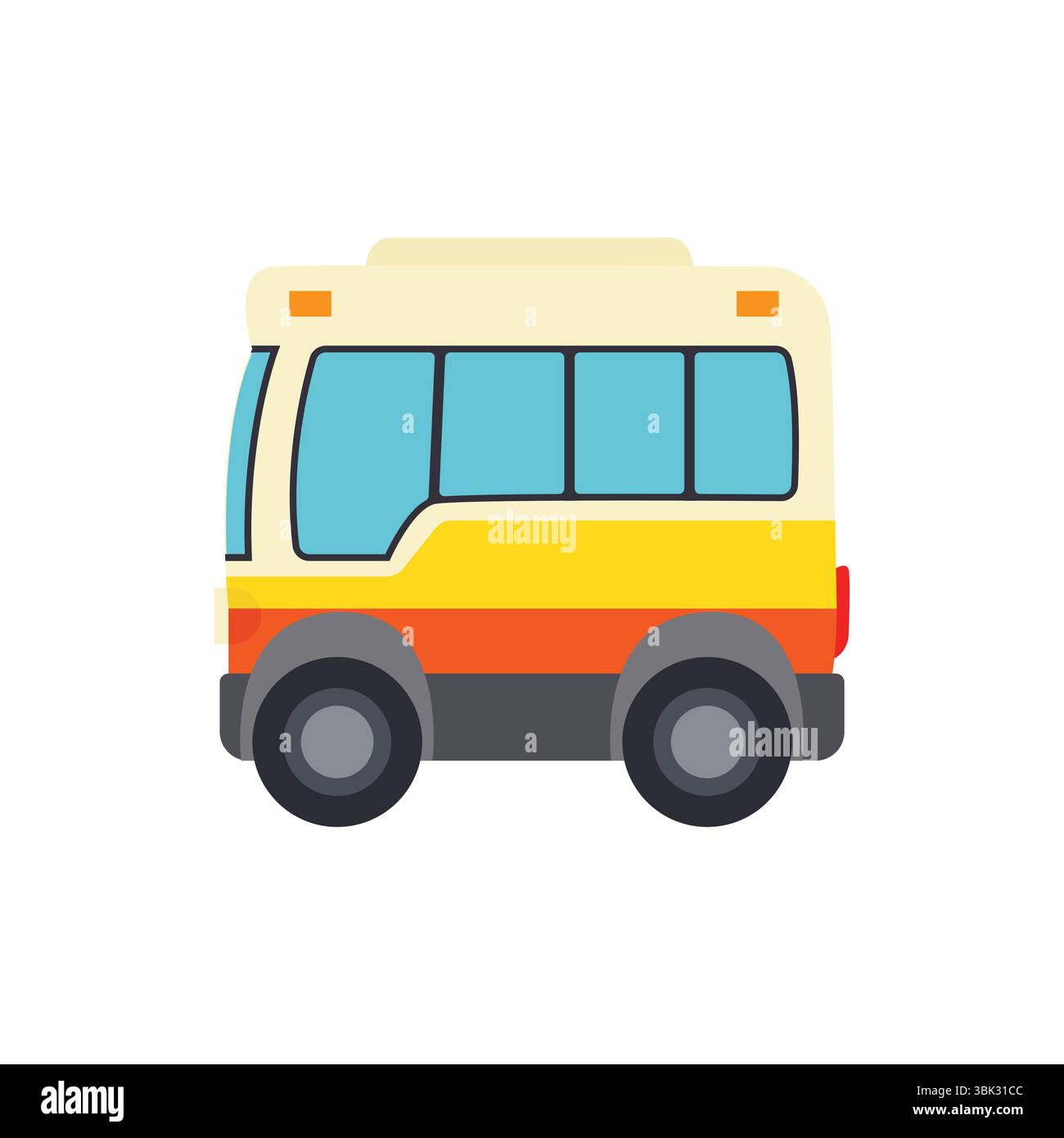 bus emoji symbol sign icon vector illustration Stock Vector Image & Art ...