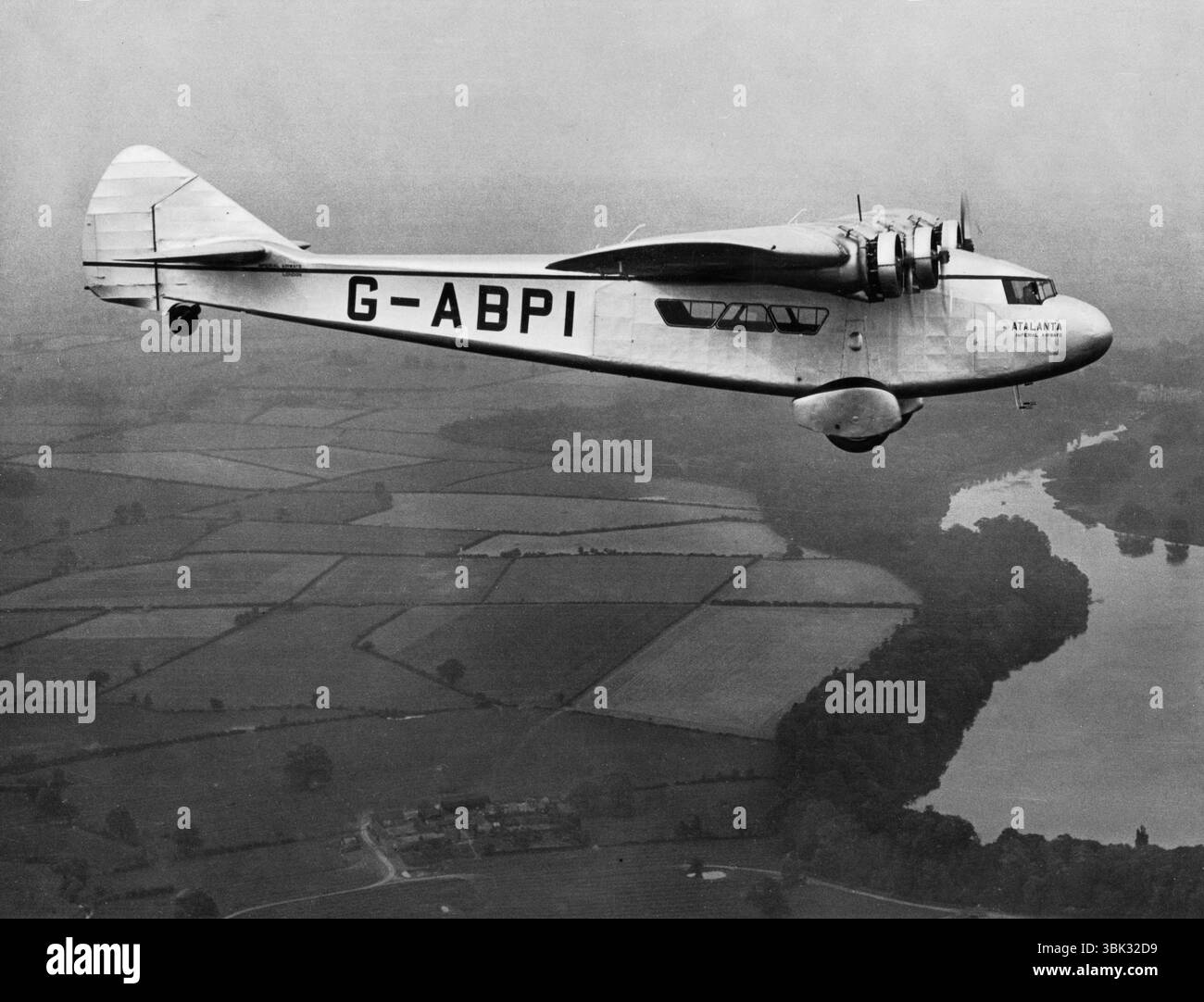England. 1932 – An Armstrong Whitworth AW.15 Atalanta British four ...