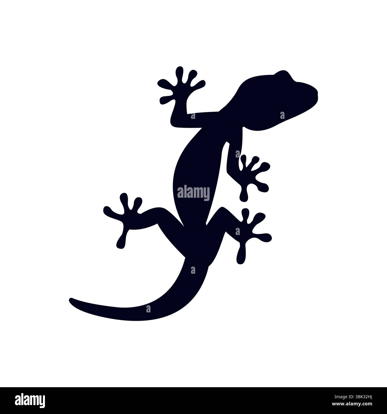 lizard gecko emoji symbol sign icon vector illustration animal reptile ...