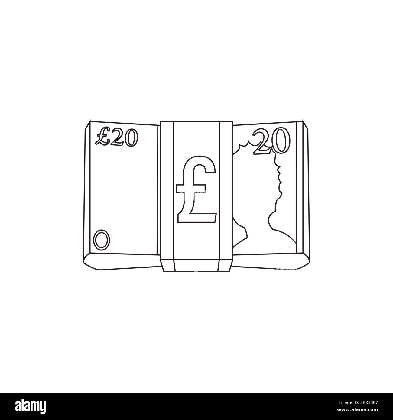 20 pounds Stock Vector Images - Alamy