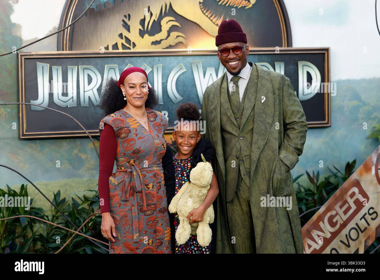Amatus Sami-Karim, from left, Bari Najma Ali and Mahershala Ali pose ...