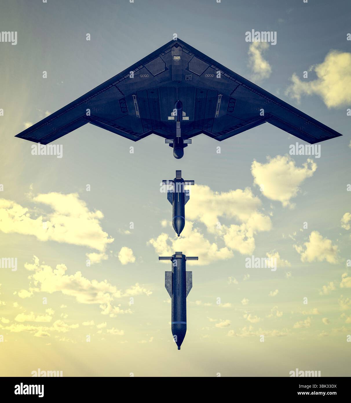B-2 Spirit, Stealth Bomber, heavy strategic bomber, stealth technology ...