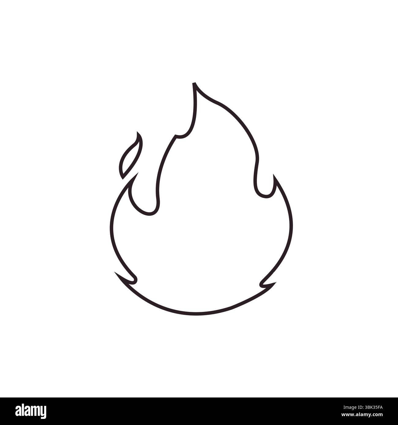 fire lit bonfire flames flame emoji symbol sign icon vector ...