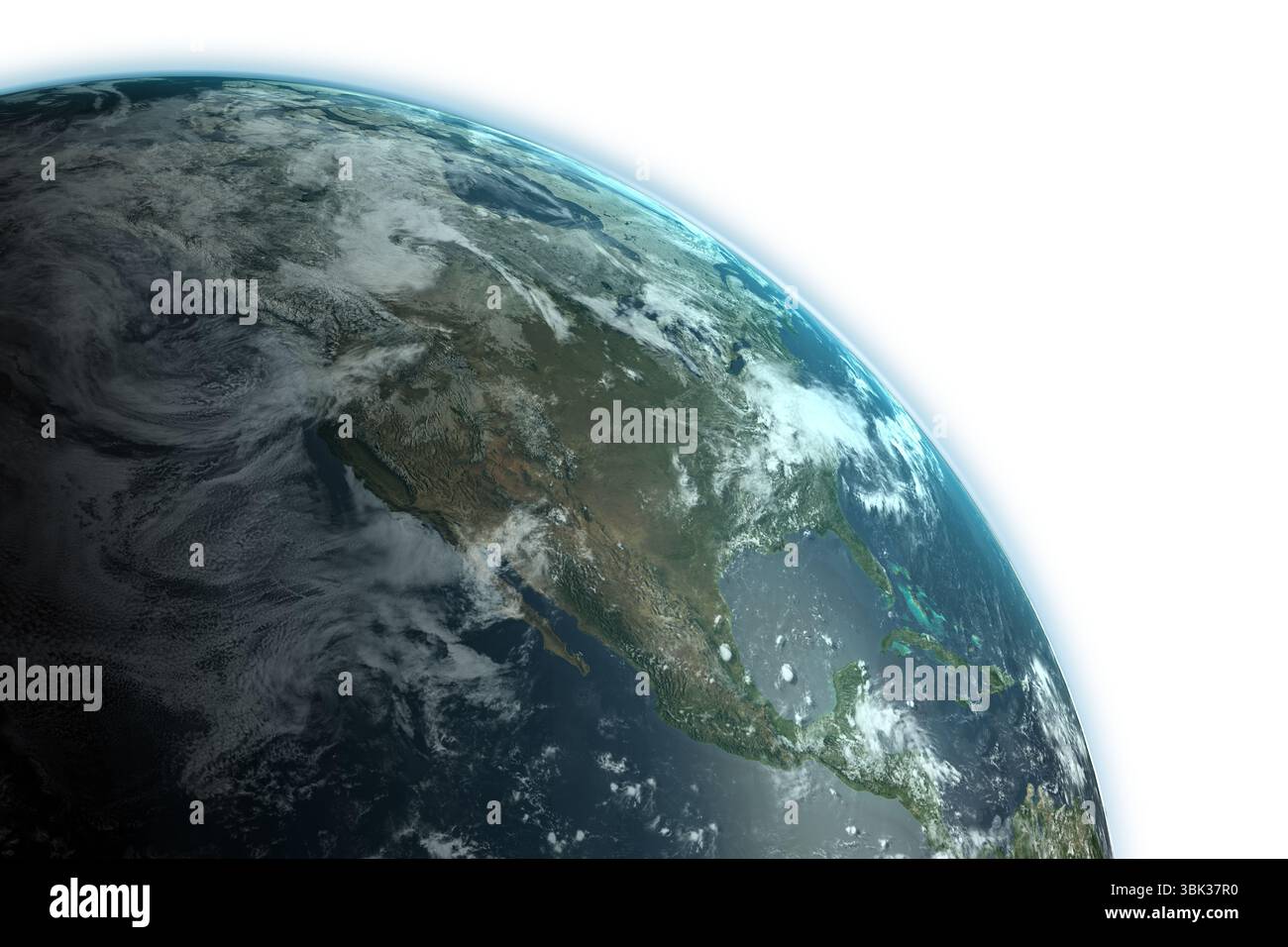 3d earth model floating hi-res stock photography and images - Alamy