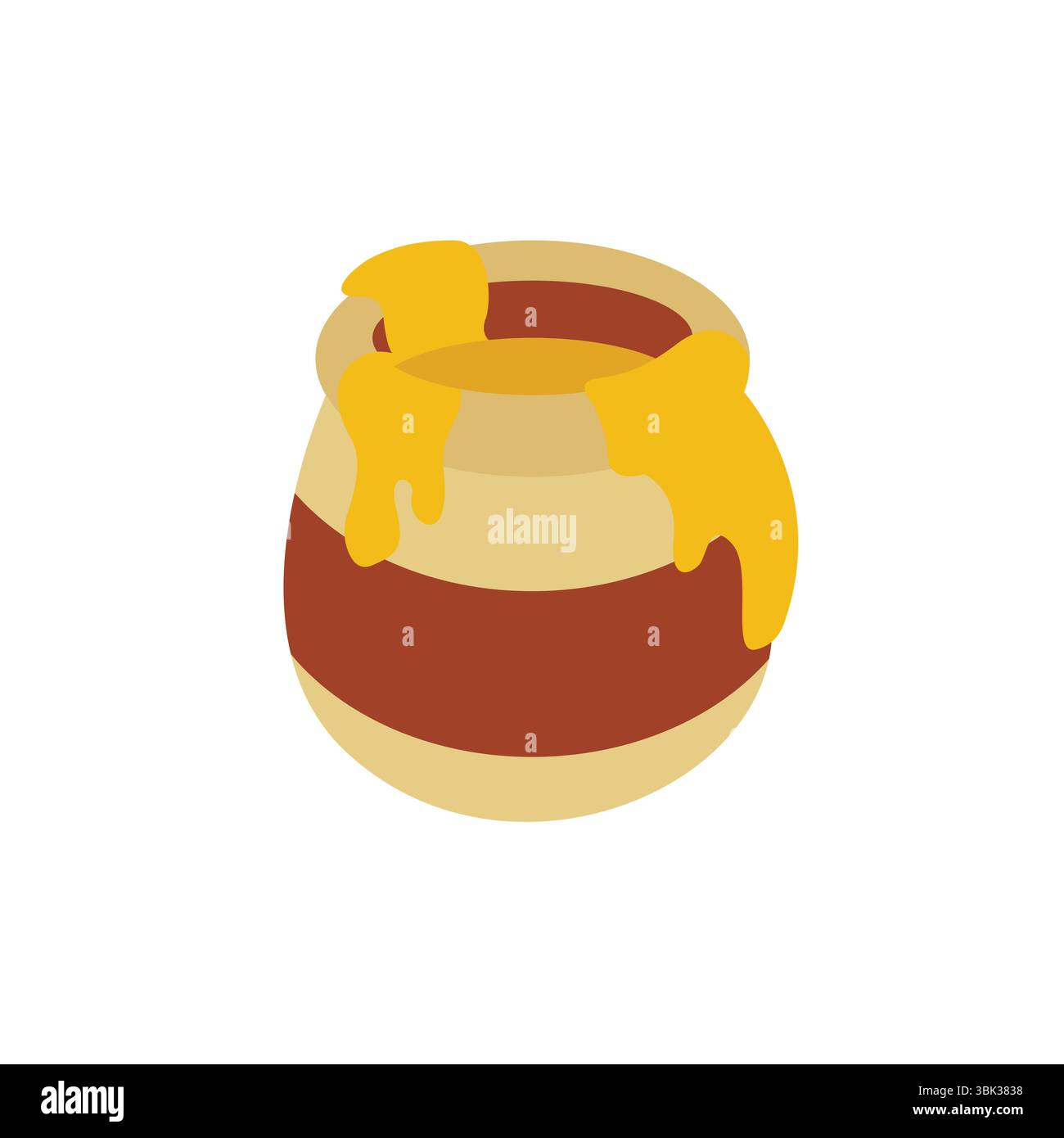 honey jar emoji symbol sign icon vector illustration Stock Vector Image ...