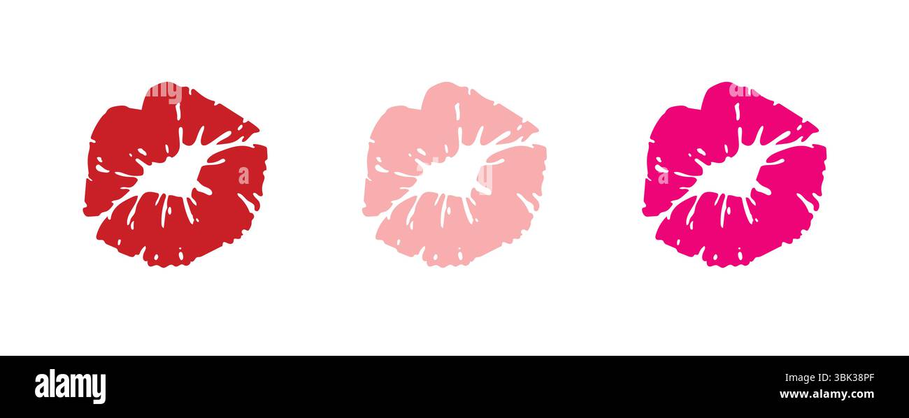kiss mark kissing lipstick love lip hot pink emoji symbol sign icon ...