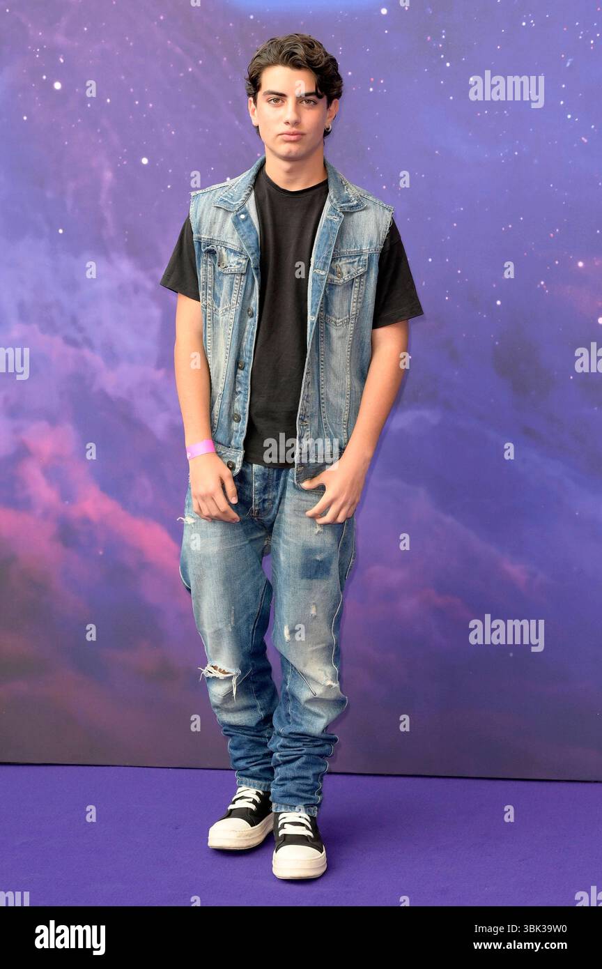 Samuele Carrino bei der Premiere des Animationsfilms Elio im Space ...