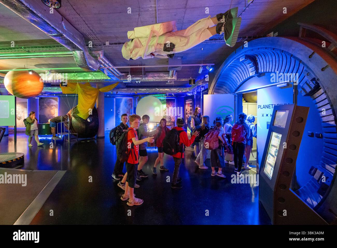 Liberec, Czech Republic. 13th June, 2025. Planetarium in the iQLANDIA ...