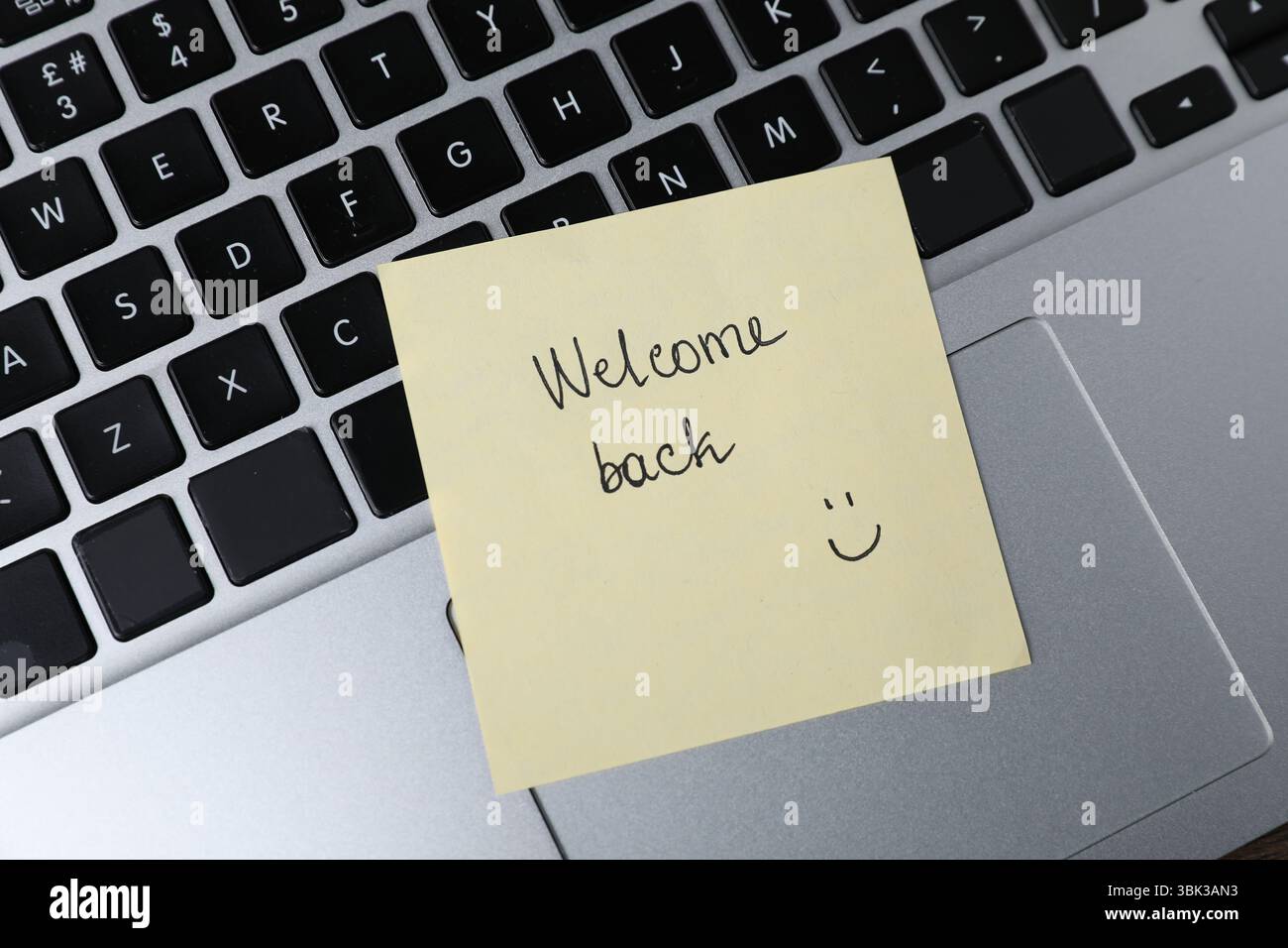 Welcome back to work hi-res stock photography and images - Alamy