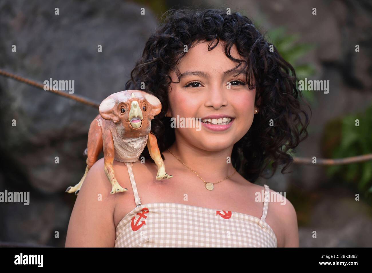 Audrina Miranda bei der Weltpremiere des Kinofilms Jurassic World ...