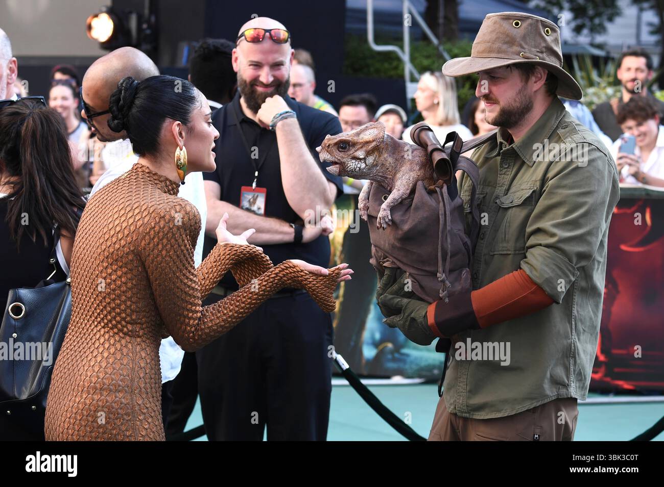 Luna Blaise bei der Weltpremiere des Kinofilms Jurassic World: Rebirth ...