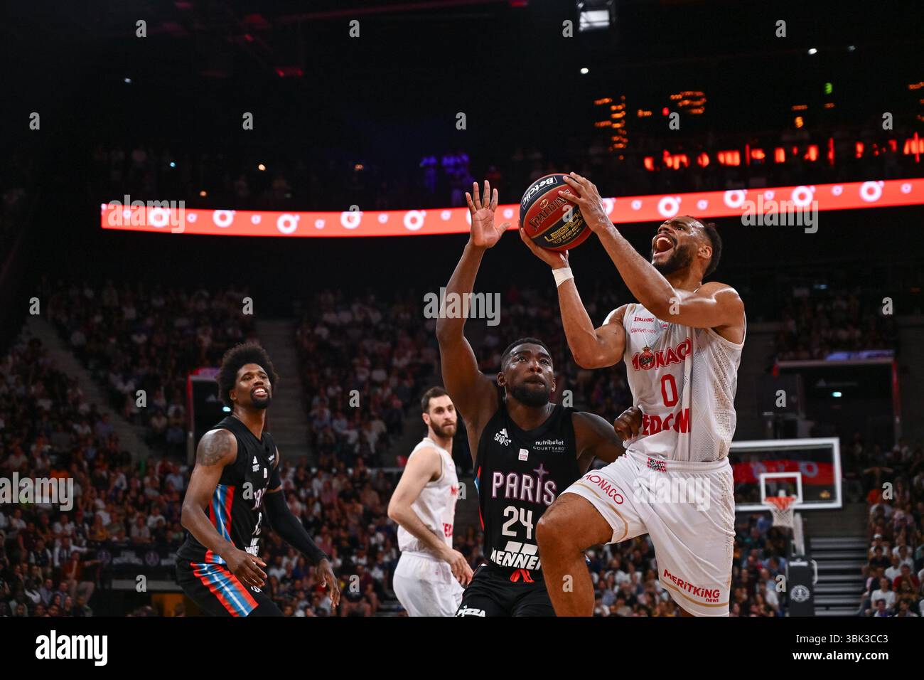 Paris Basket: Adidas Arena Game 2 of the Betclic Elite Finals between ...
