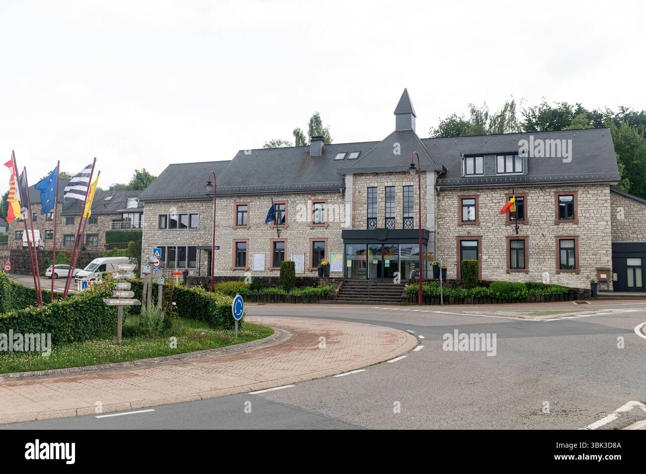 Waimes / Weismes / Waime Belgium June 2025 Hotel de Ville / Rathaus ...