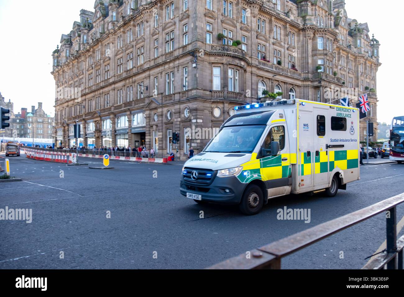 Emergency ambulance ready for rapid medical response, Life-saving ...