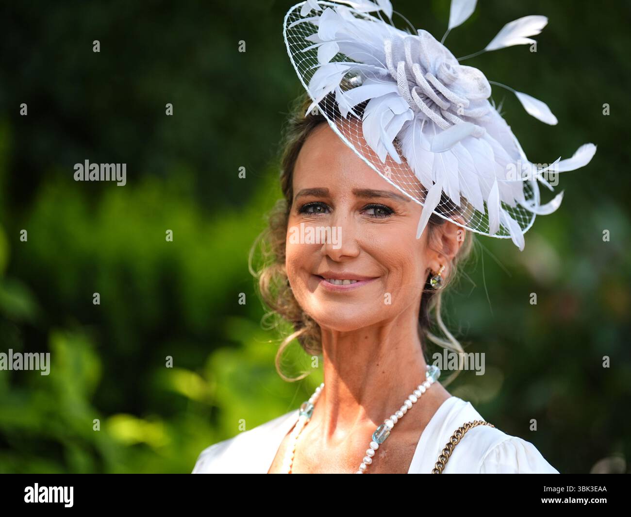 Lady Victoria Hervey on day two of Royal Ascot at Ascot Racecourse ...
