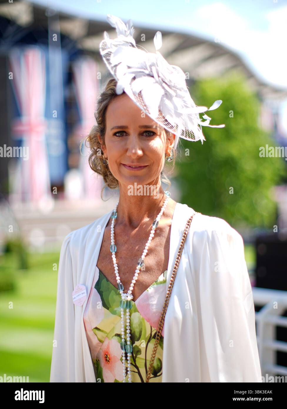 Lady Victoria Hervey on day two of Royal Ascot at Ascot Racecourse ...