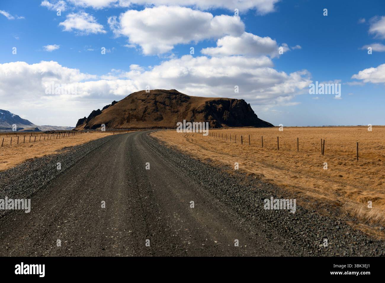Long road going trough the beautiful nature Stock Photo - Alamy