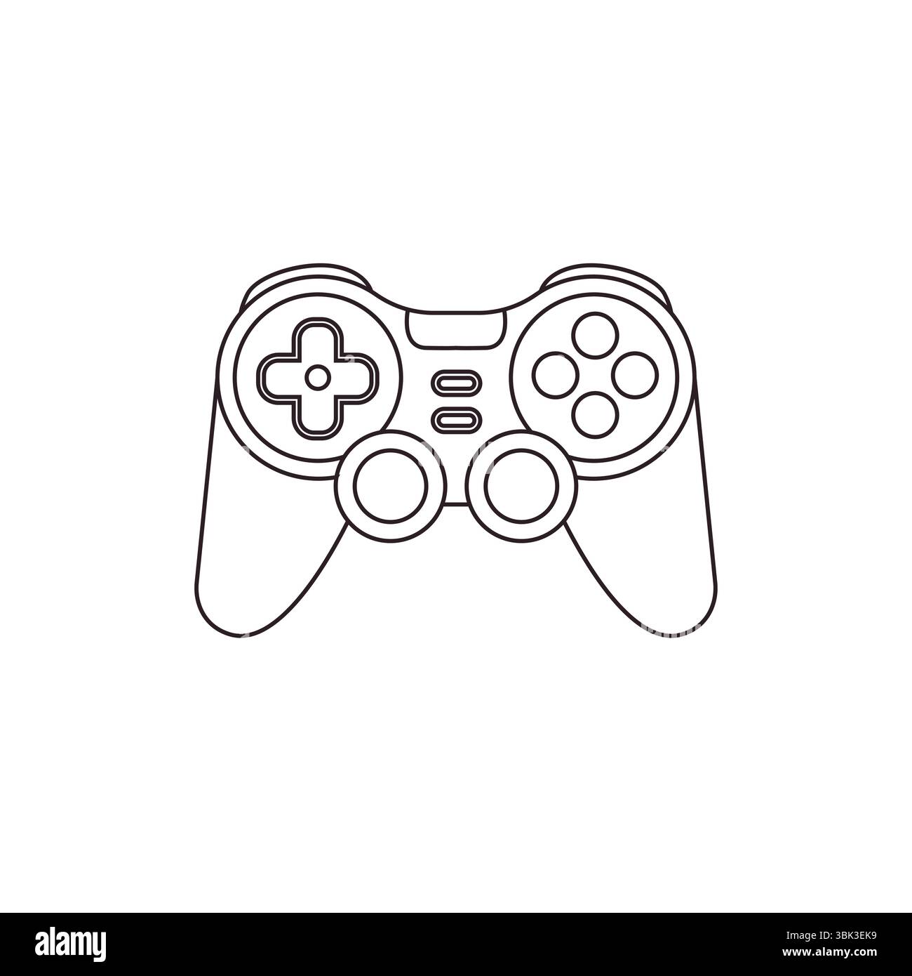video game controller emoji symbol sign icon vector illustration ...