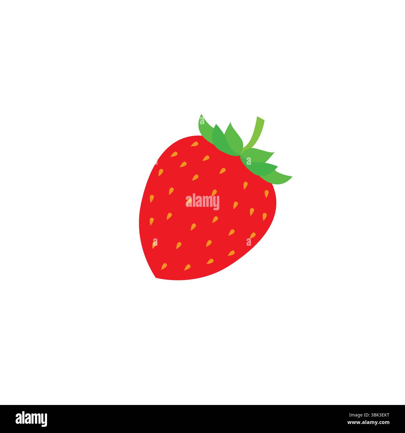 strawberry emoji symbol sign icon vector illustration Stock Vector ...