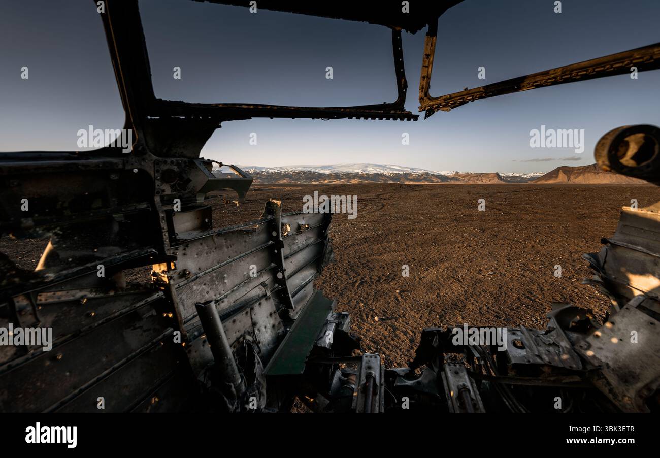 Interior abandoned lonely plane hi-res stock photography and images - Alamy