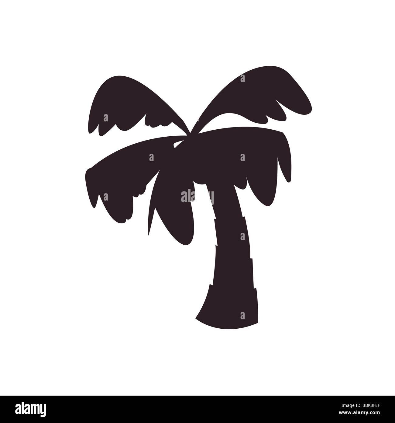 palm tree emoji symbol sign icon vector illustration Stock Vector Image ...