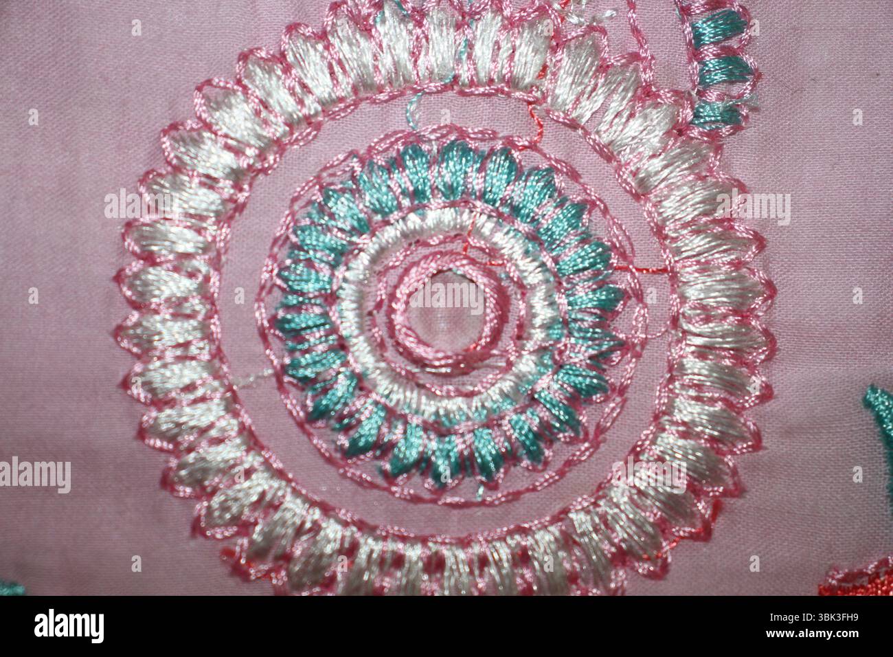 Embroidery pattern close up hi-res stock photography and images - Alamy