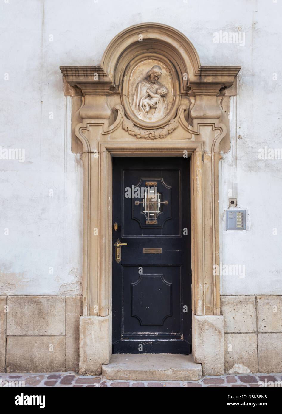 The Bazylika Mariacka (Saint Mary's Basilica) Door in Karkow, Poland ...