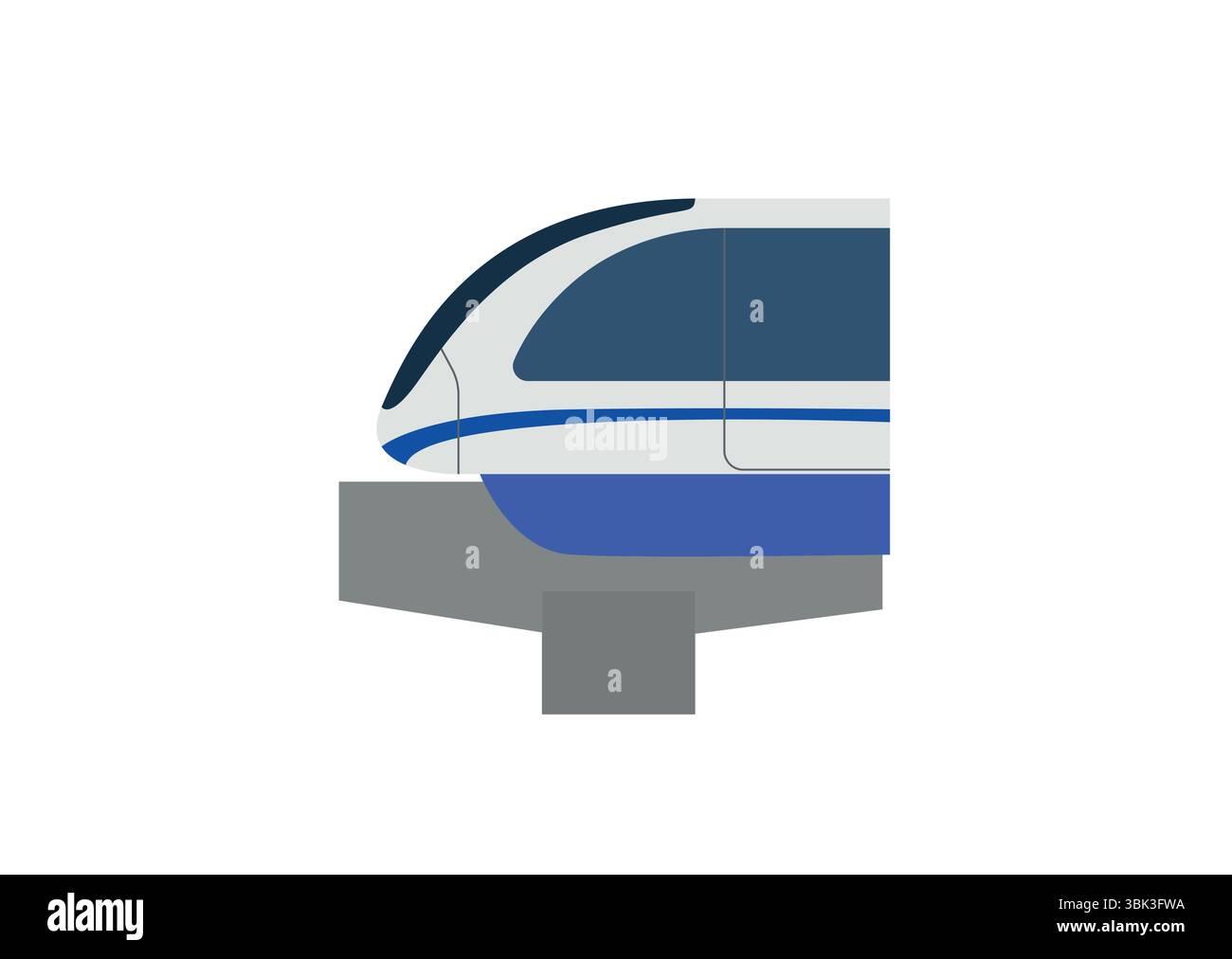 train emoji symbol sign icon vector illustration Stock Vector Image ...