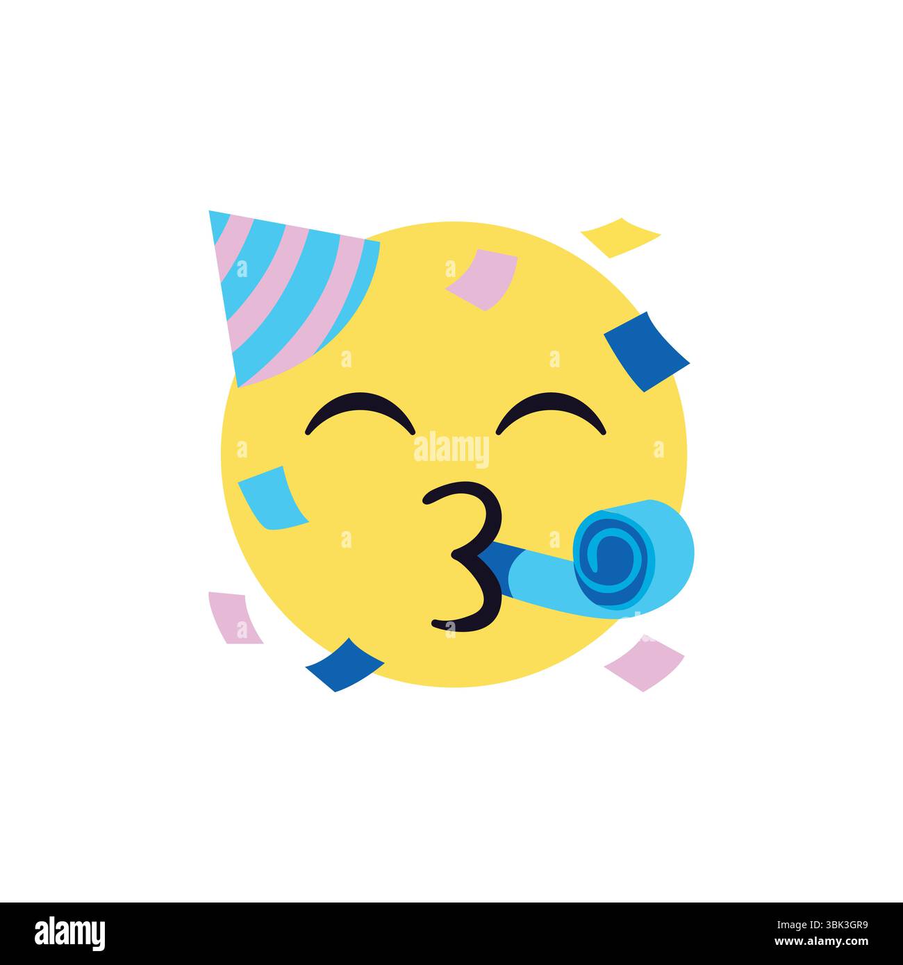 party face celebration party horn confetti festive winner birthday ...
