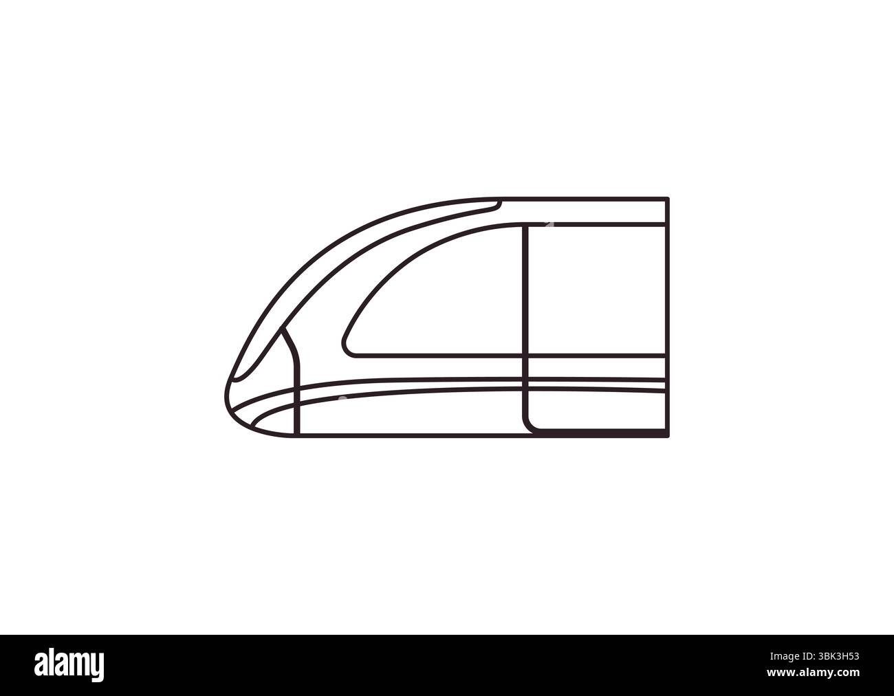 train emoji symbol sign icon vector illustration Stock Vector Image ...