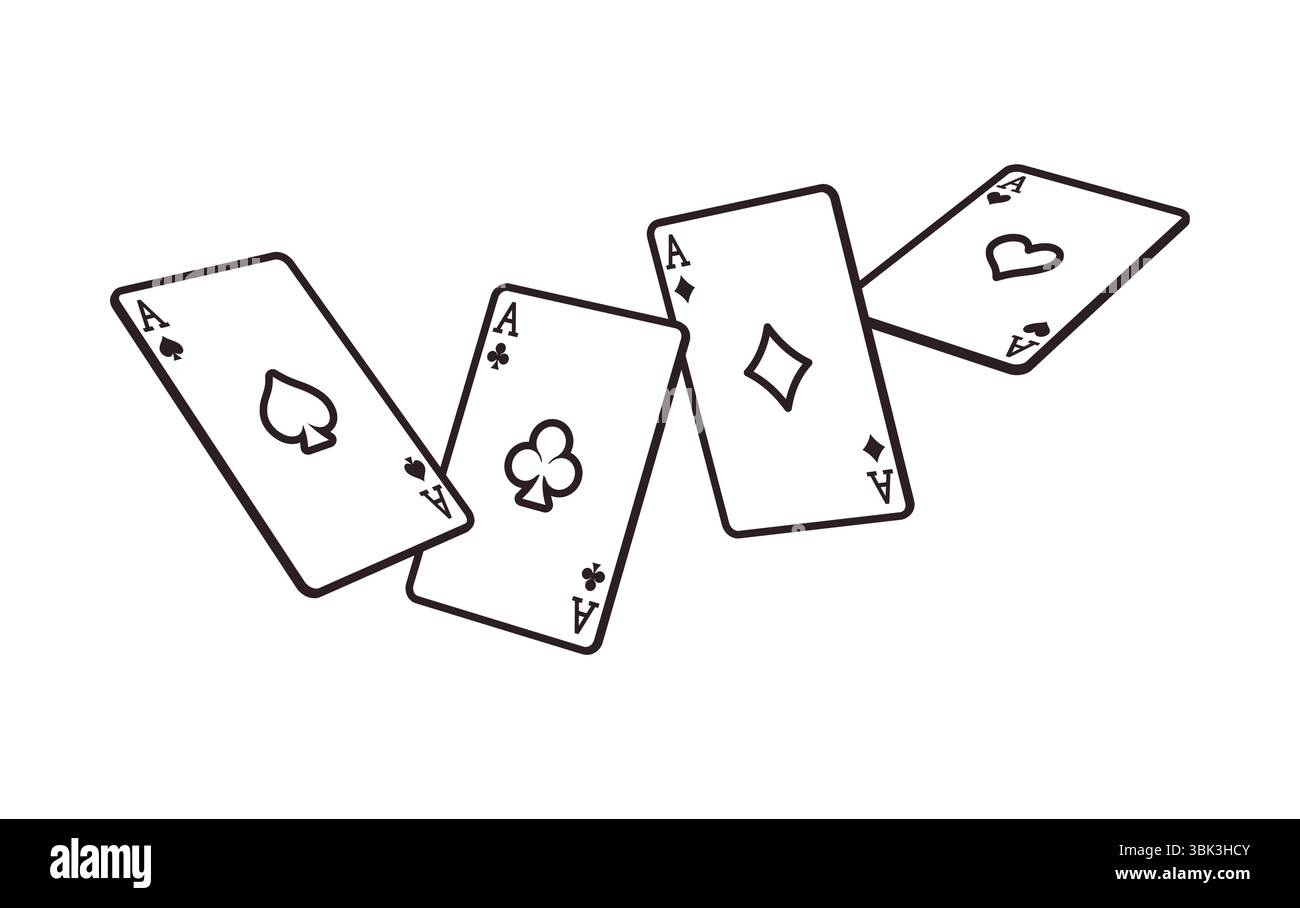 playing cards emoji symbol sign icon vector illustration Stock Vector ...