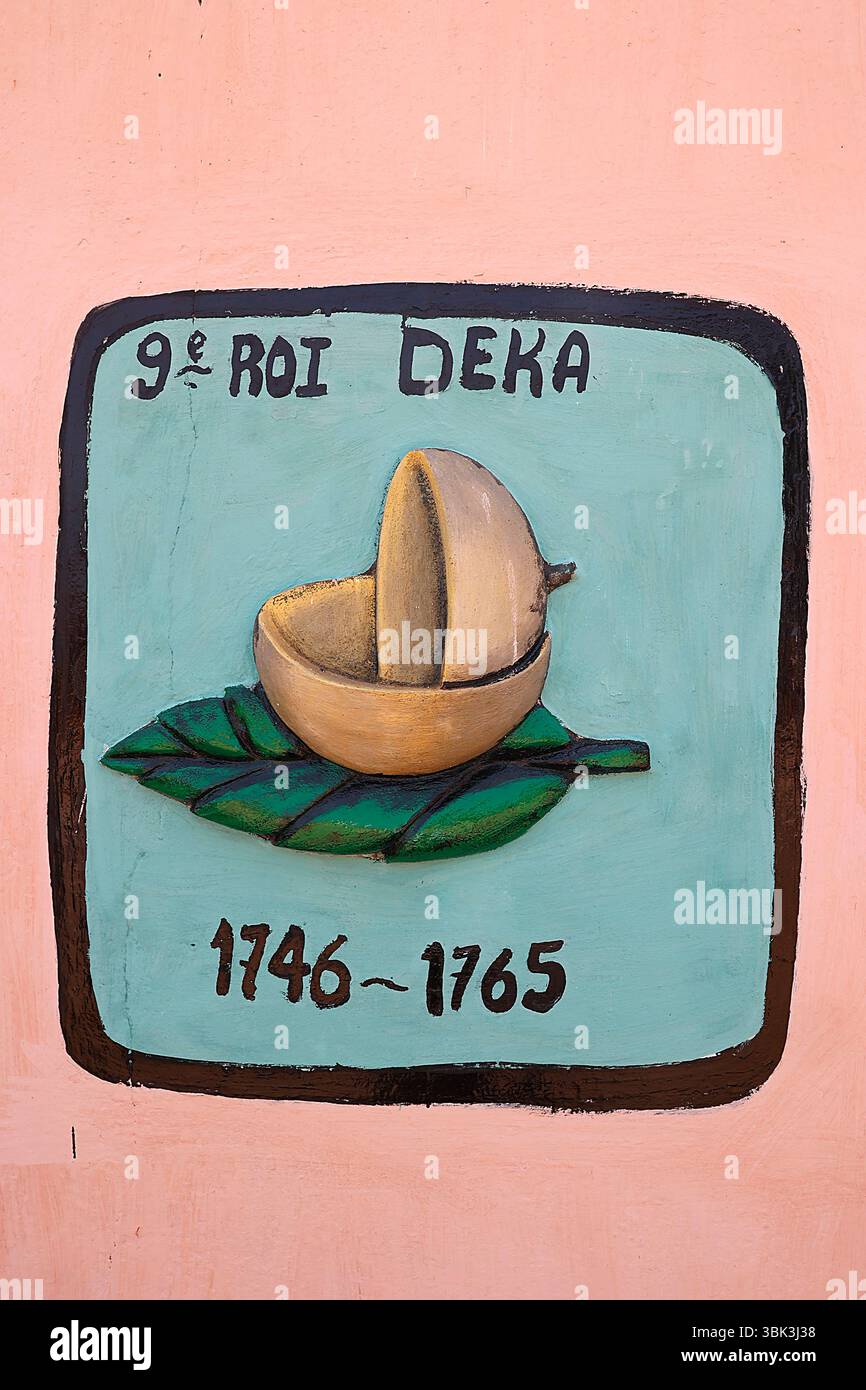 King symbol in the royal palace, Allada, Benin Stock Photo - Alamy