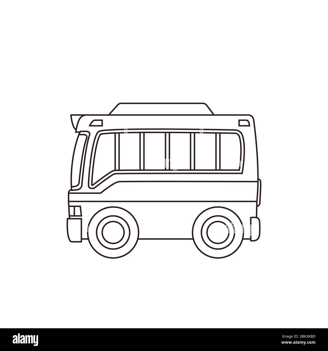 trolley bus car emoji symbol sign icon vector illustration Stock Vector ...