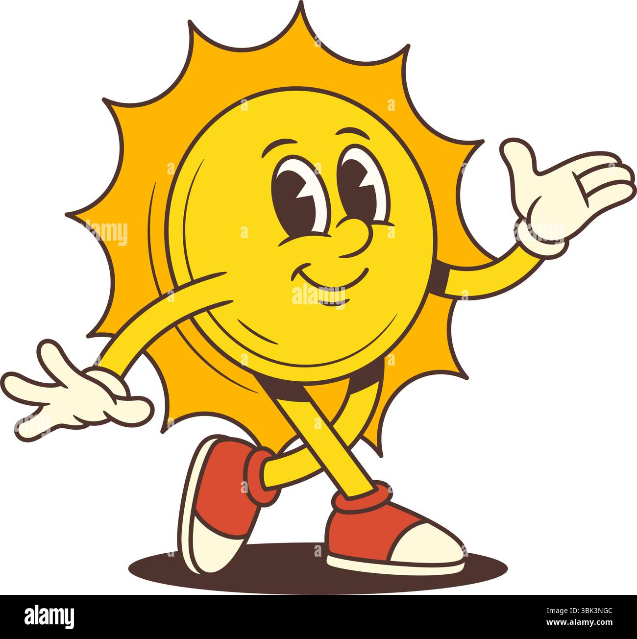 Playful sun logo hi-res stock photography and images - Alamy
