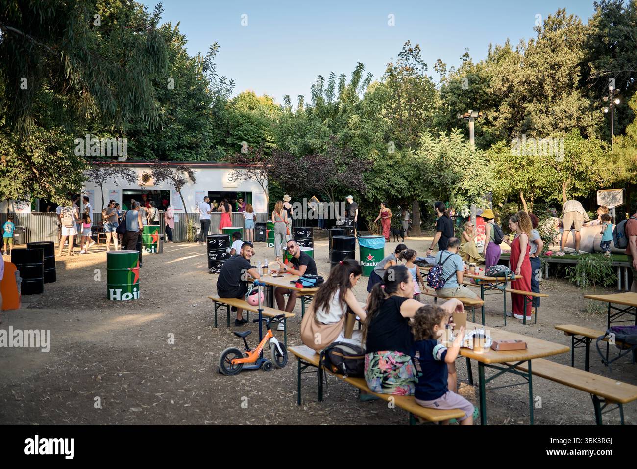 Pedion tou Areos. Public park in Athens, Greece Stock Photo - Alamy