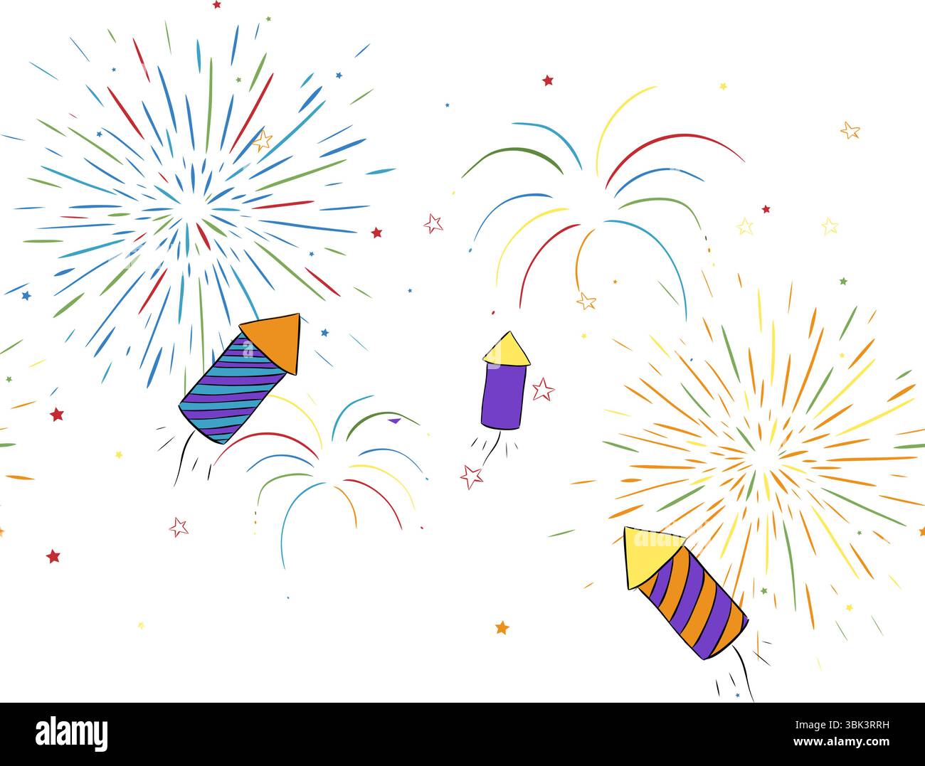 Star bursts vector background Cut Out Stock Images & Pictures - Alamy