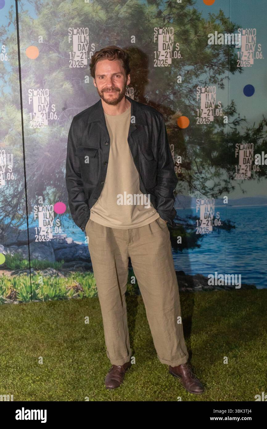 Actor Daniel Bruhl attended the Slano Film Days Festival that begun on ...